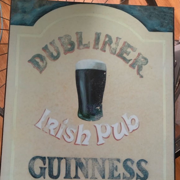 Guinness | Wall Decor | Guinness Wooden Irish Pub Sign | Poshmark